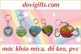 Xưởng Sản xuất Móc Khóa Quà Tặng Giá Rẻ, Đẹp Chất Lượng